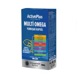 ActivePlus Multi Omega Takviye Edici Gıda 30 Yumuşak Kapsül ...