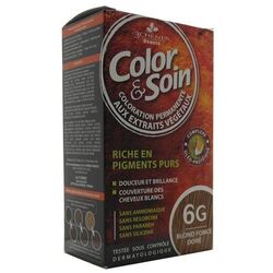 Color and Soin Saç Boyası 6G Pırıltılı Koyu Altın Sarışın ...
