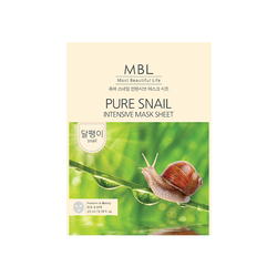MBL Pure Snail Intensive Mask Sheet 23 ml | Dermoeczanem.com