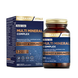 Nutraxin Multi Mineral Complex 60 Tablet | Dermoeczanem.com