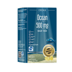 Orzax Ocean 500mg 60 Kapsül | Dermoeczanem.com