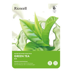 Ricocell Nature Recovery Mask Pack Green Tea 23 gr | Dermoeczanem.com