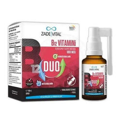 Zade Vital Vitamin B12 Duo 1000 Mcg Sprey 10 ml | Dermoeczanem.com